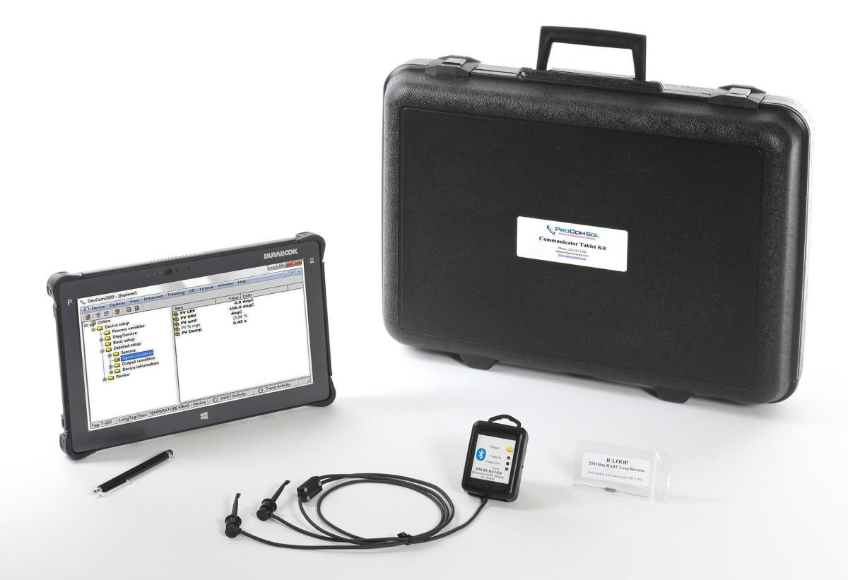 TAB-PC-R-BT: HART Comm Rugged Tablet Kit, Bluetooth – TechStar One Click